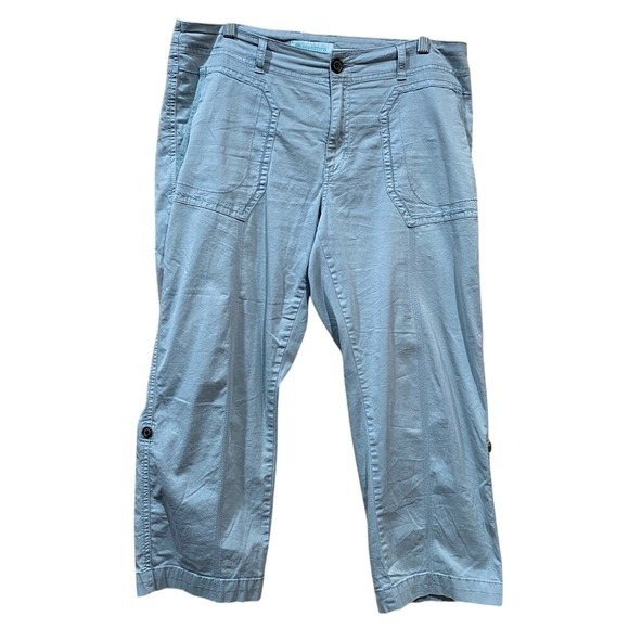 Aventura | Pants & Jumpsuits | Aventura Sz 2 Sage Green Cropped Pant 10 ...